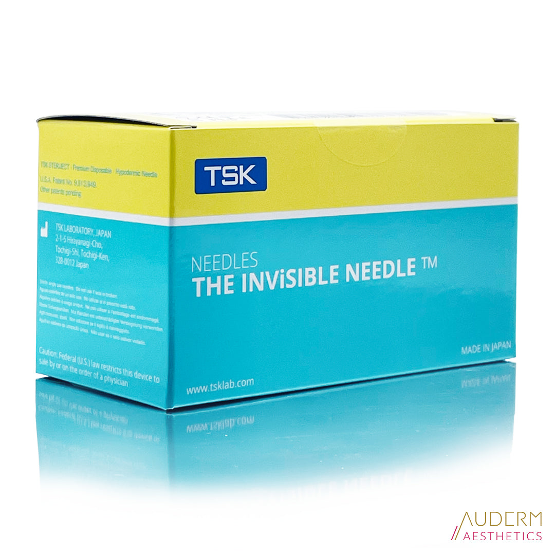 TSK THE INVISIBLE NEEDLE™ 34G x 9mm – 100 Stück – Auderm Aesthetics